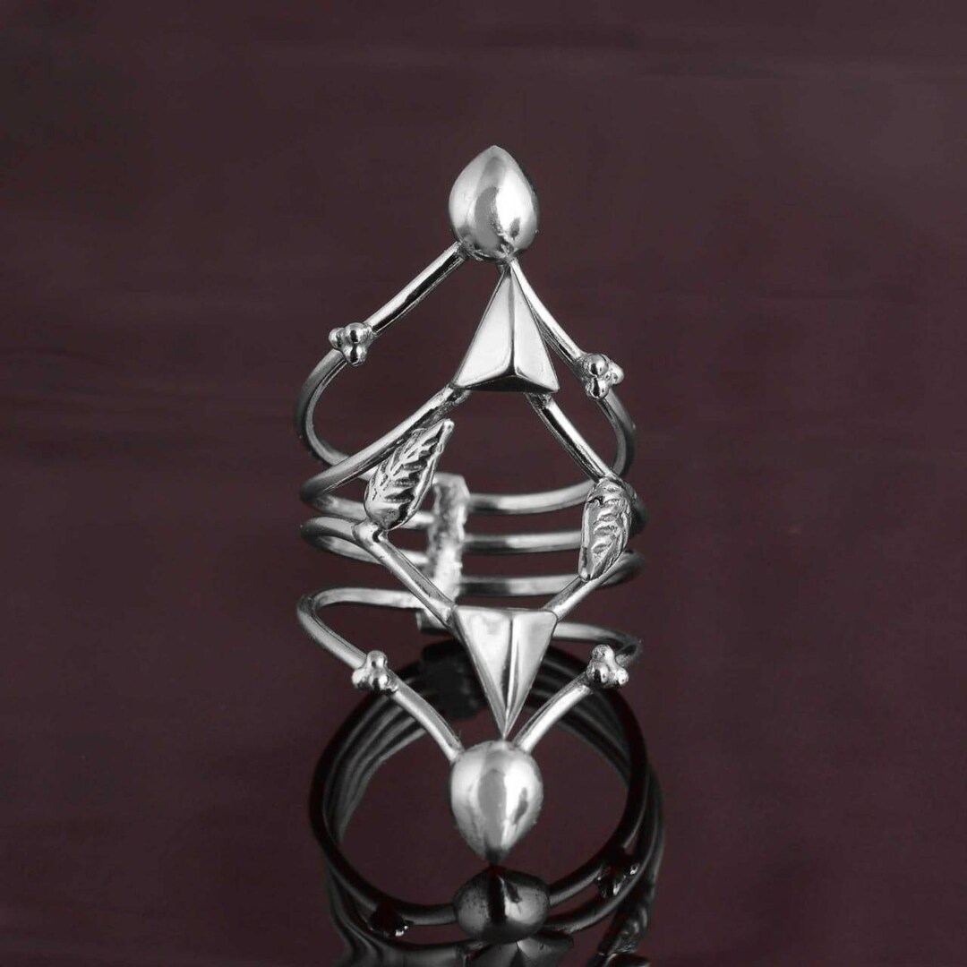 Arthritis Finger MCP Joints Splint Brass or Sterling Silver Hammered ...