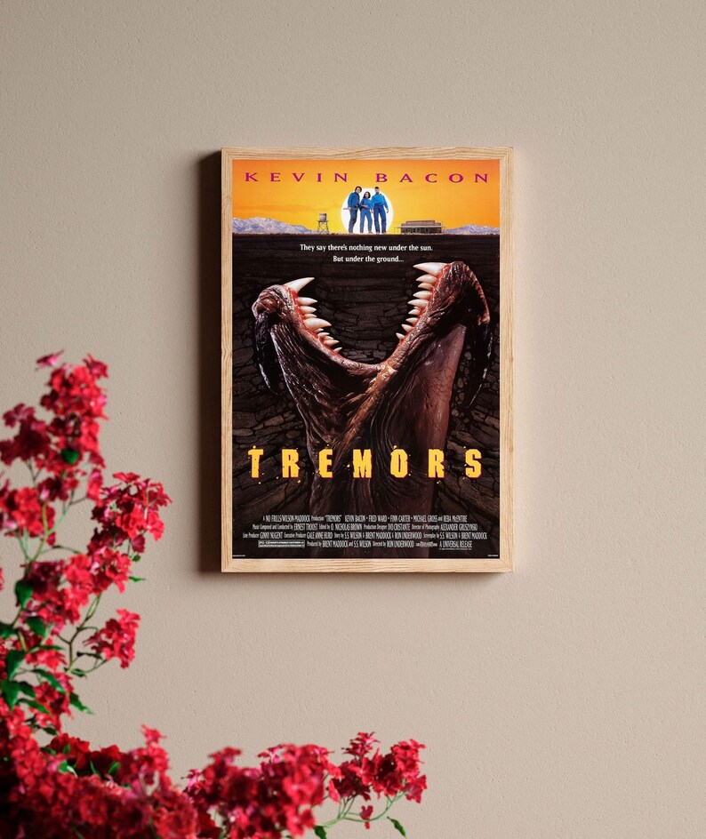 Tremors Movie Classic Film Canvas Poster Unframe - Etsy