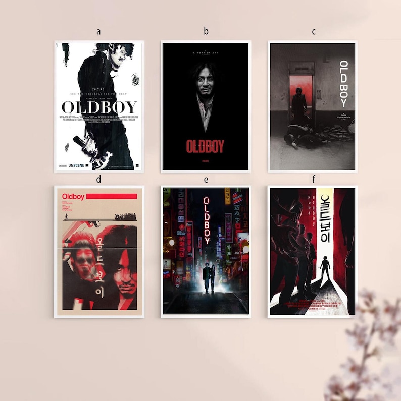 Oldboy 2023 Classic Movie Classic Film Canvas Poster Unframe 8''x12 ...