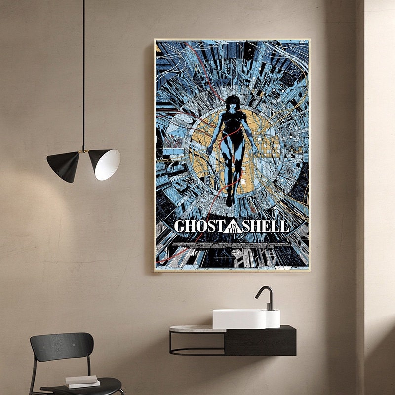 Ghost in the Shell 1995 Movie Classic Film Canvas Poster - Etsy