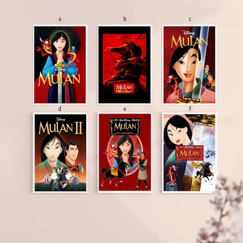 Mulan Poster - Etsy