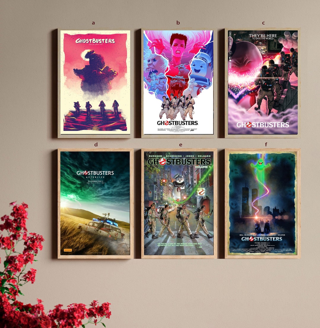 Ghostbusters Classic Movie Canvas Poster Unframe 8''x12'',12''x18'',14 ...