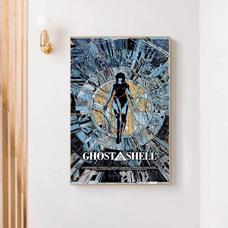 Ghost in the Shell 1995 Movie Classic Film Canvas Poster - Etsy
