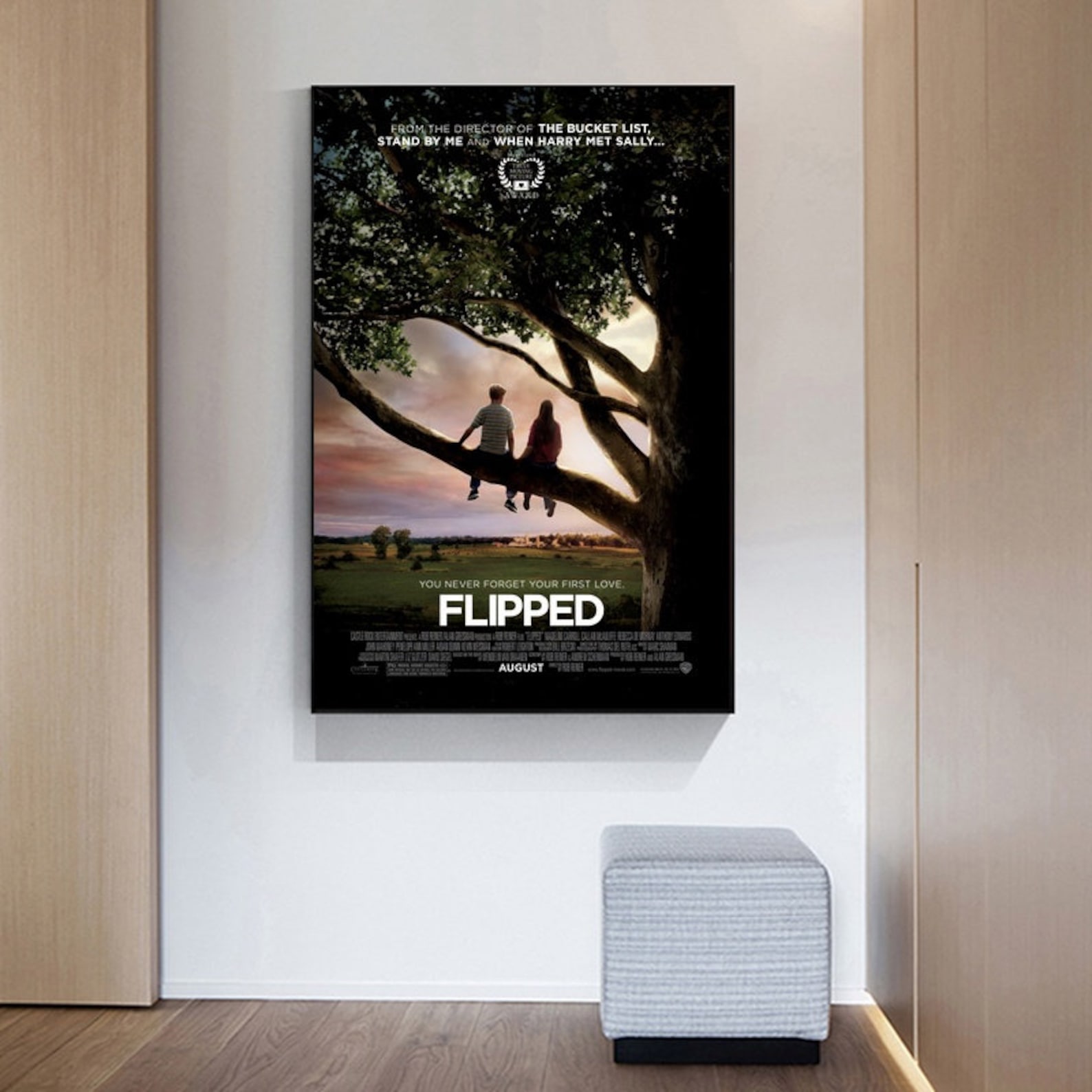 Flipped Movie Canvas Poster Unframe | Etsy