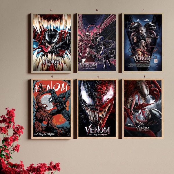 Venom Let There Be Carnage Movie Poster - Etsy