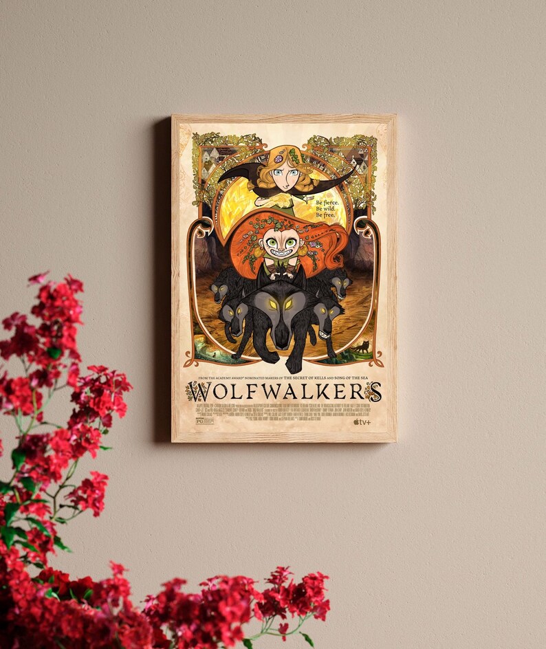 Wolfwalkers Anime Classic Movie Canvas Poster Unframe - Etsy