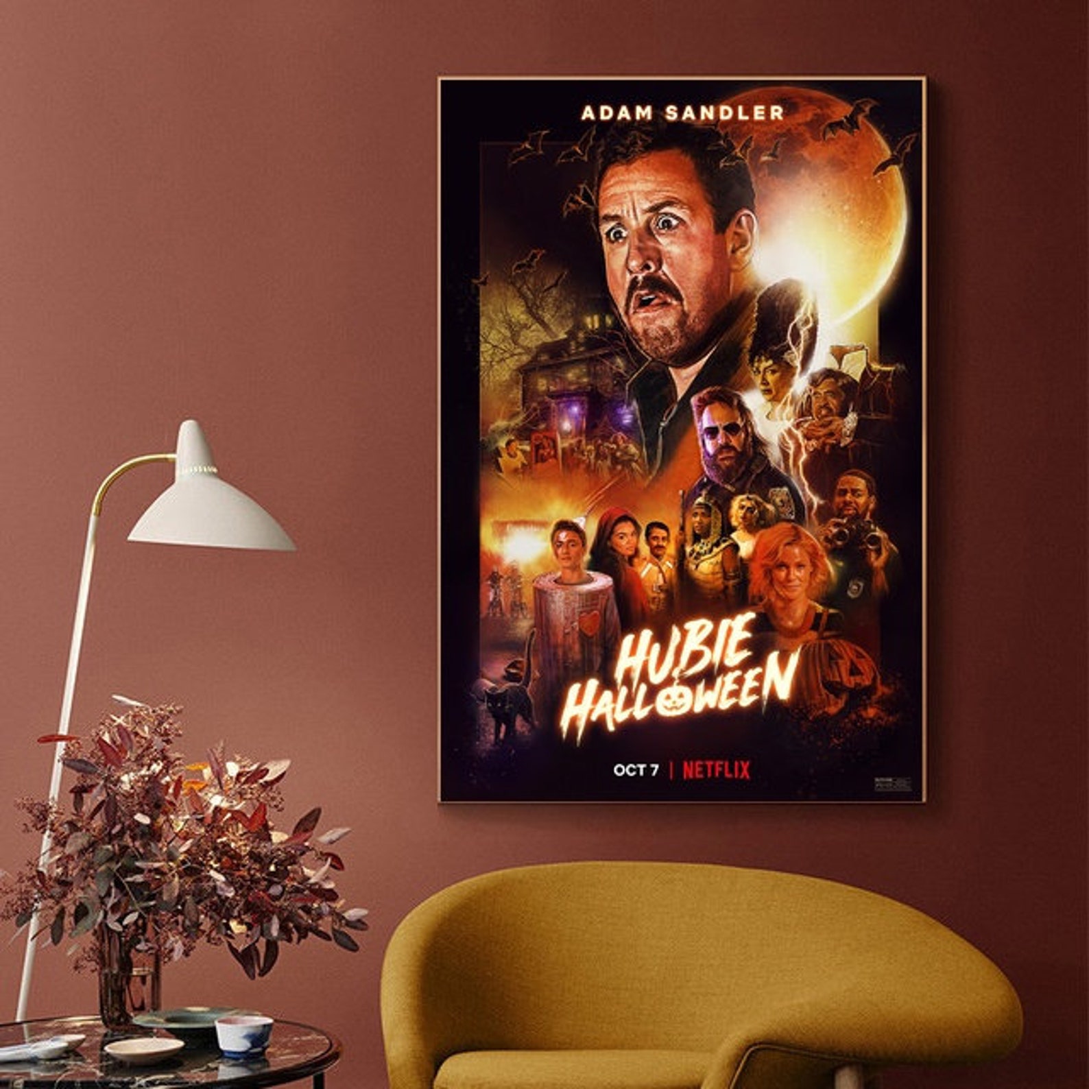 Hubie Halloween Classic Movie Canvas Poster UNFrame | Etsy