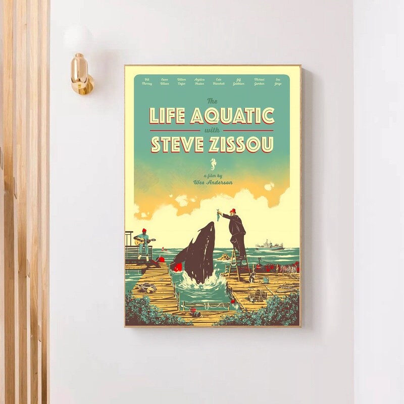 Life Aquatic Poster - Etsy