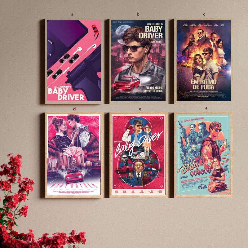 Baby Driver Poster Etsy Baby Driver Poster Etsy