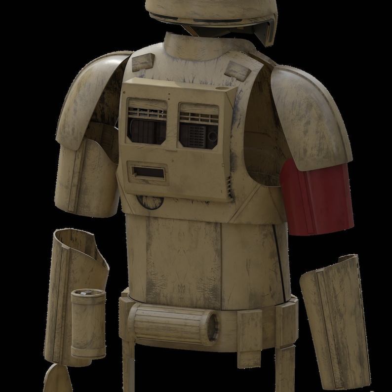 Star Wars Rogue One Inspired Shoretrooper Armor and Helmet 3d-file for ...