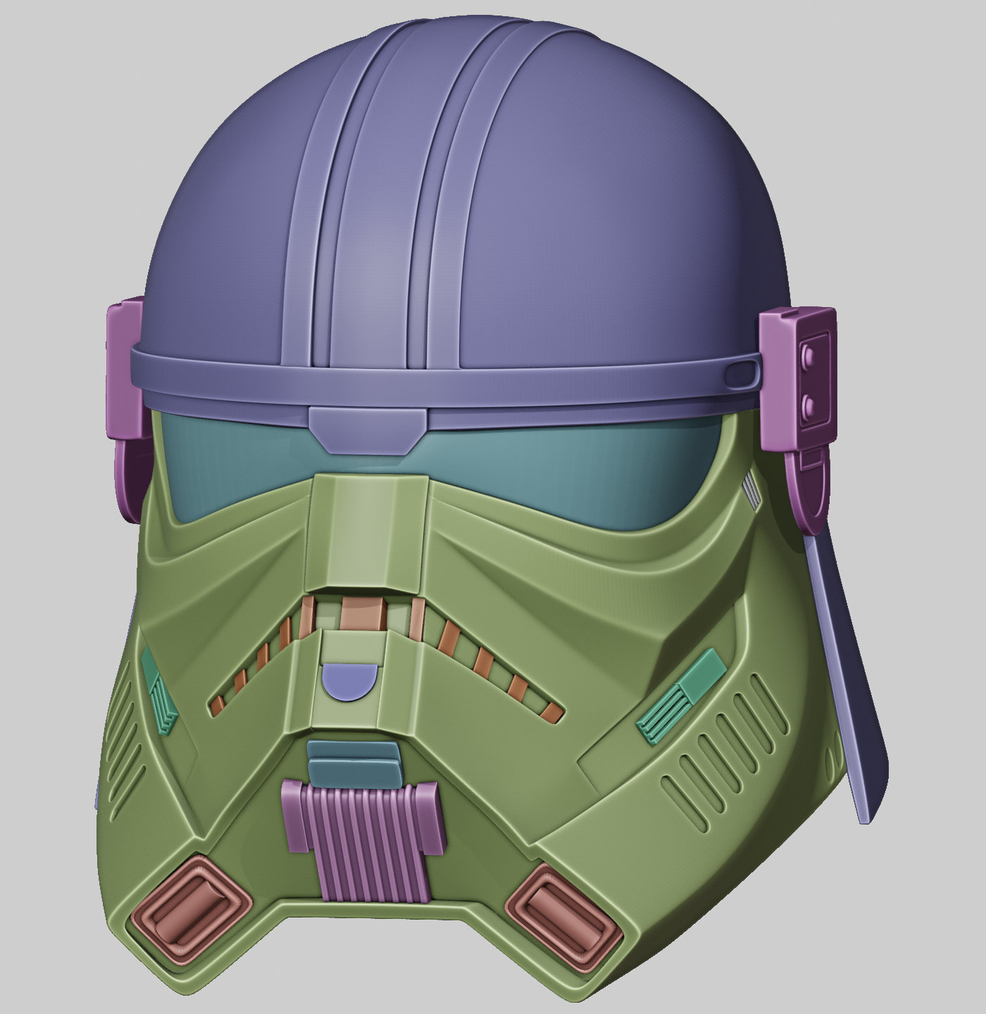 Star Wars Kenobi Inspired Purgetrooper Helmet 3D File - Etsy