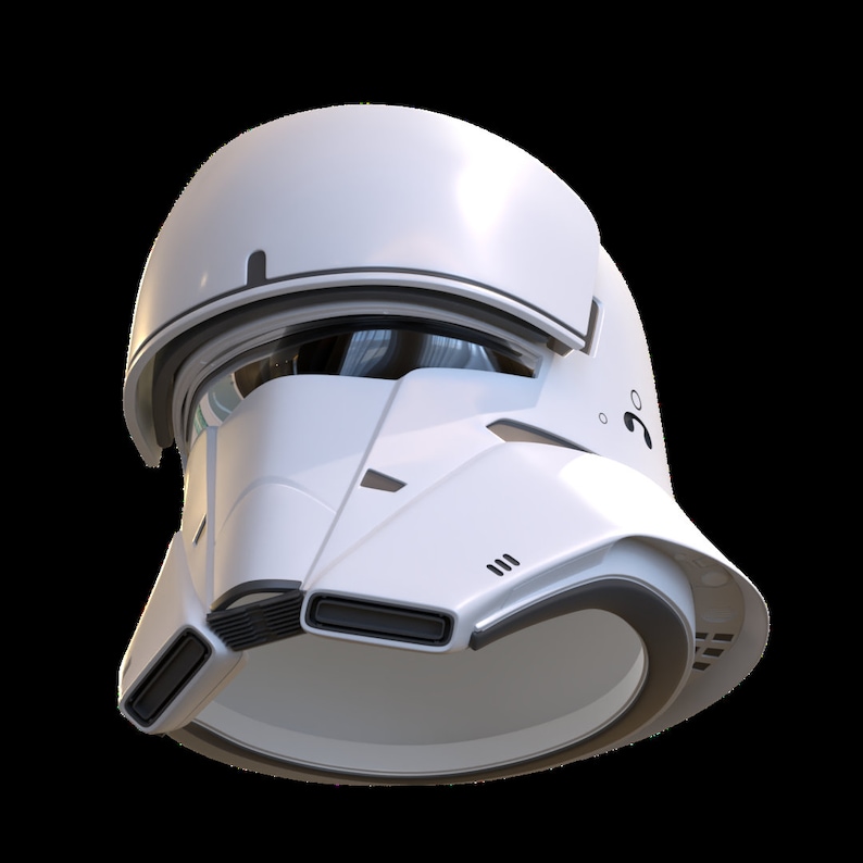 Star Wars Tank Trooper /ICAT Driver Helmet Inspired 3D File - Etsy