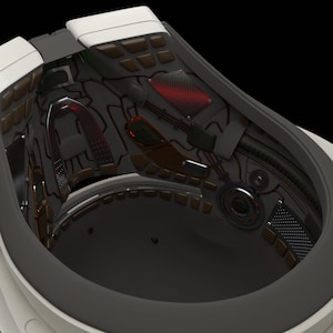 Star Wars Tank Trooper /ICAT Driver Helmet Inspired 3D File for 3D ...