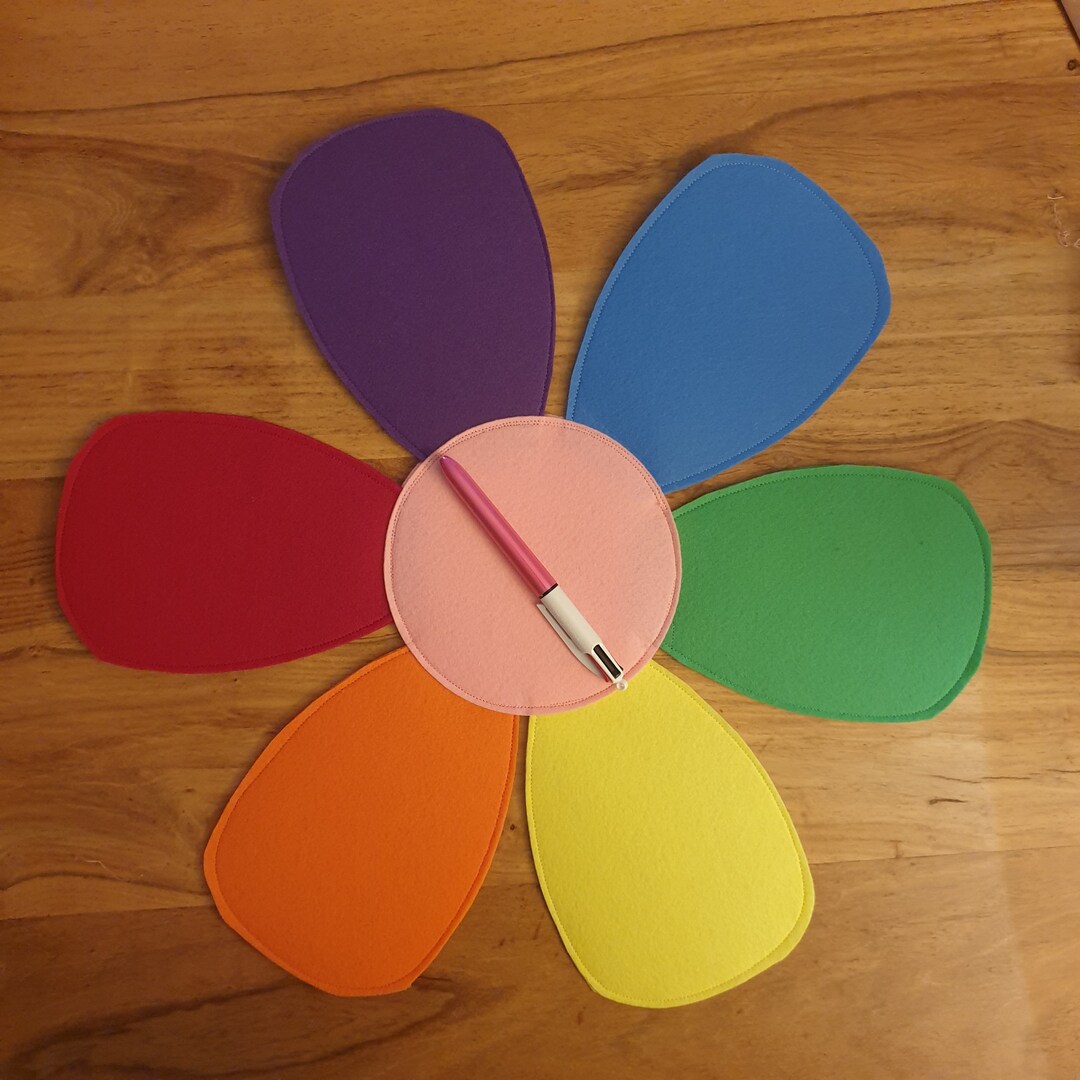 Flower Counting - Flower Sorting - Color Sorting - Etsy