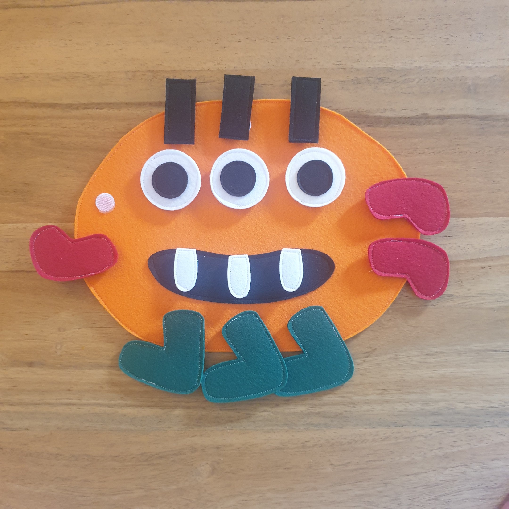 Counting Monster 1 to 3 MHM Method - Etsy