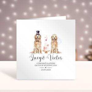 Personalised Wedding Card, Congratulations Wedding Card, Newly Married ...