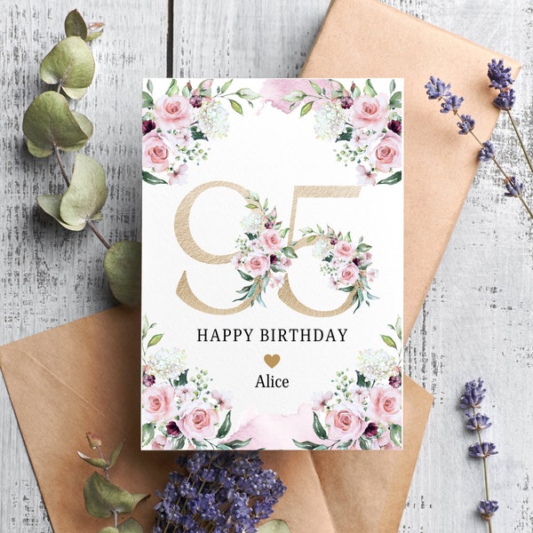 95th Birthday Cards - Etsy UK
