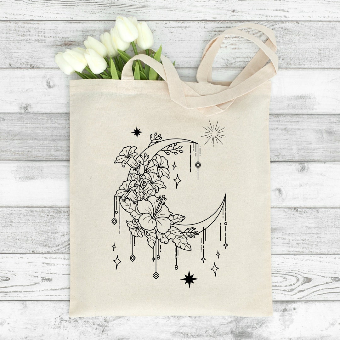 Personalised Tote Bag, Celestial Tote Bag, Magic Tote Bag, Astronomical ...