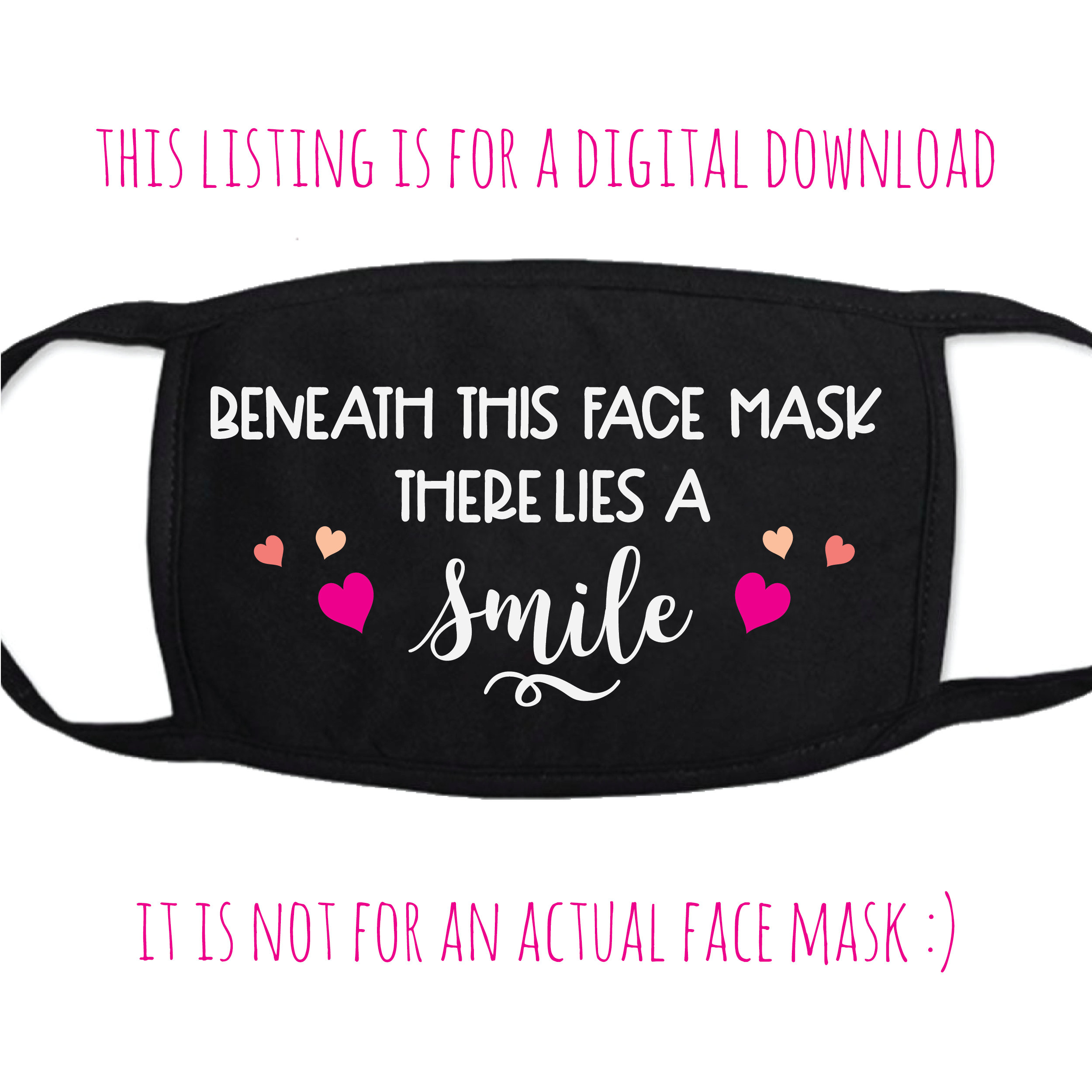 Face Mask Design, Face Mask SVG, Face Mask Slogan, Quote, Face Mask ...