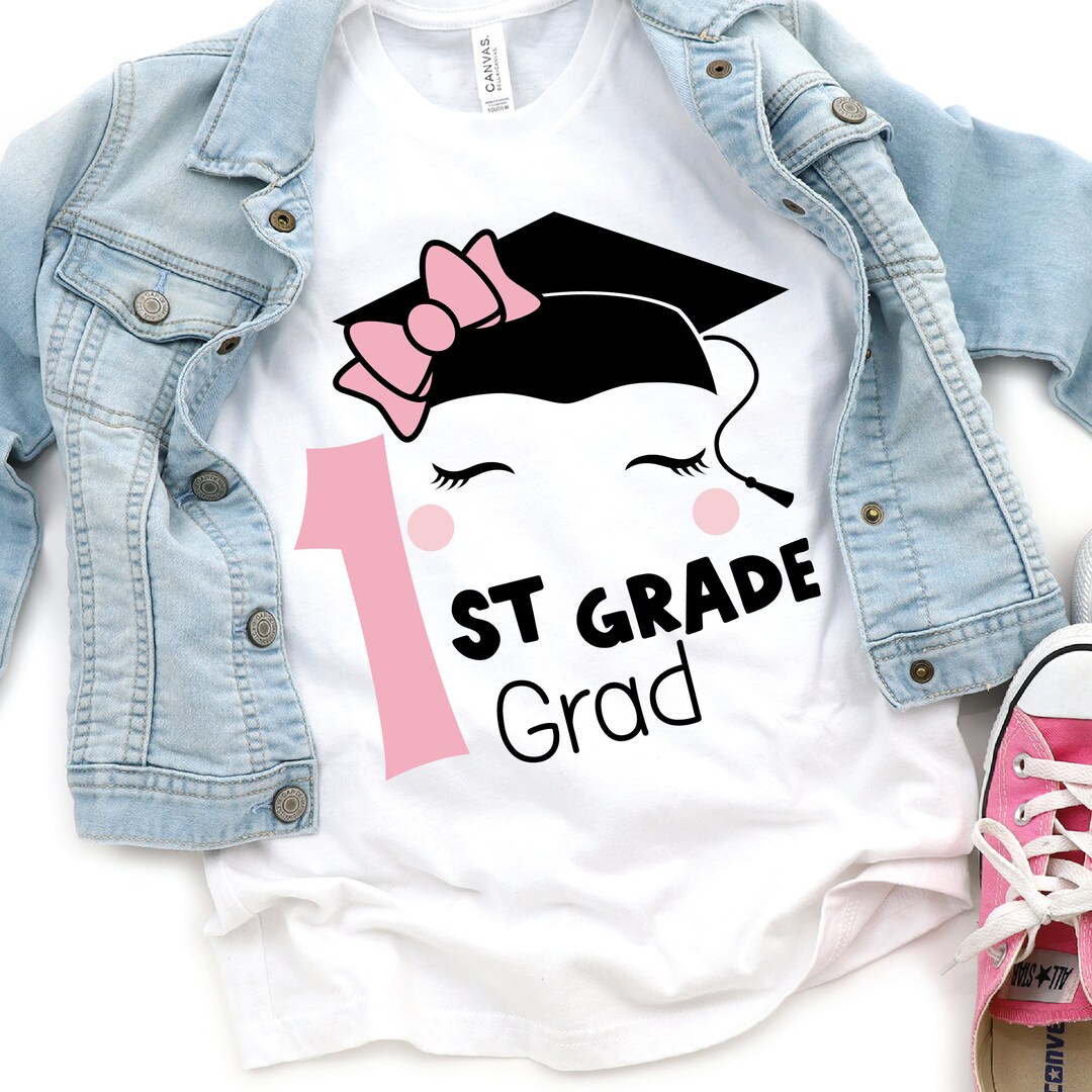 1st Grade Grad SVG 1st Grade SVG Elementary School Svg - Etsy