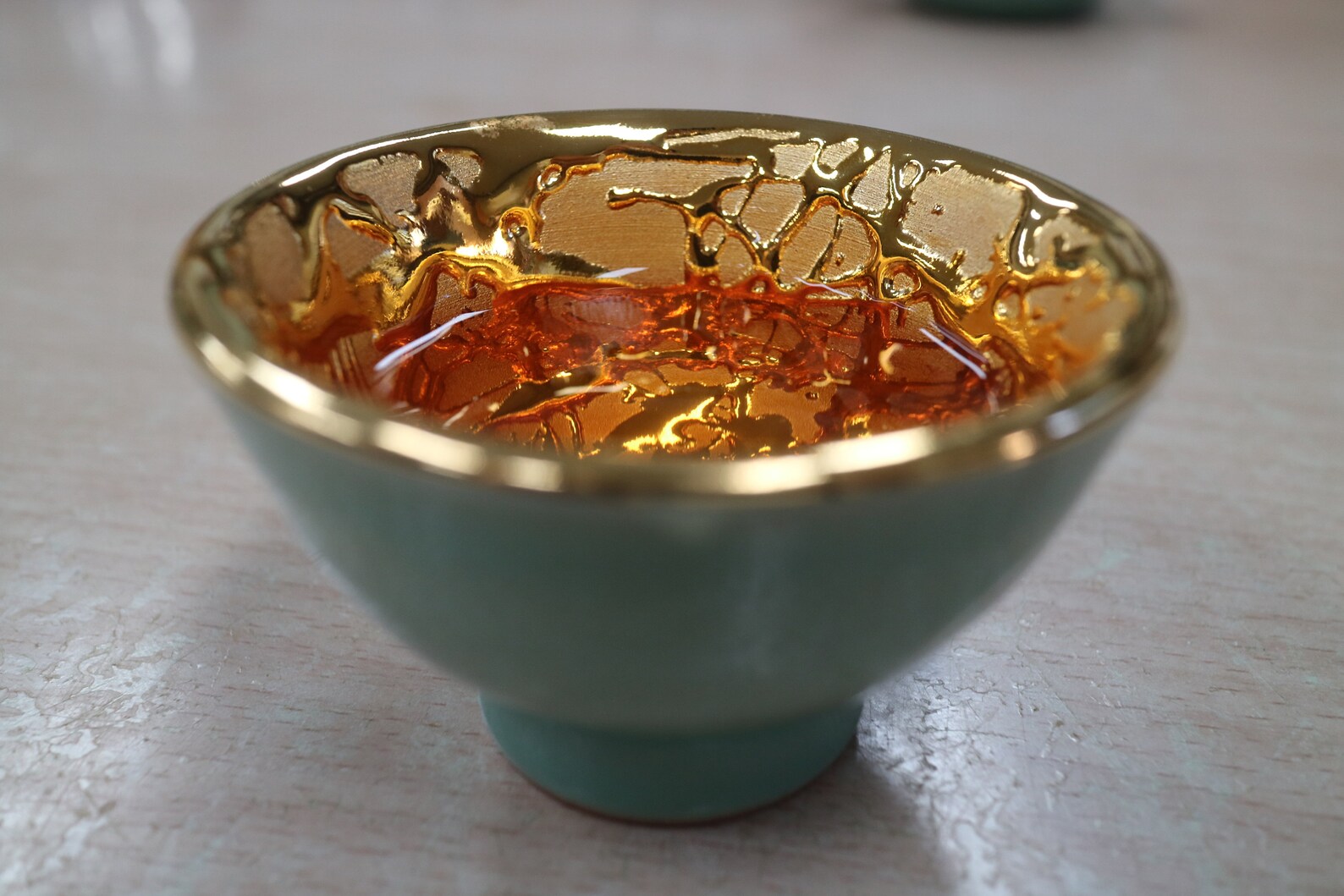 Goryeo Ware Basic Tea Cup korean Pottery Series / Gold - Etsy