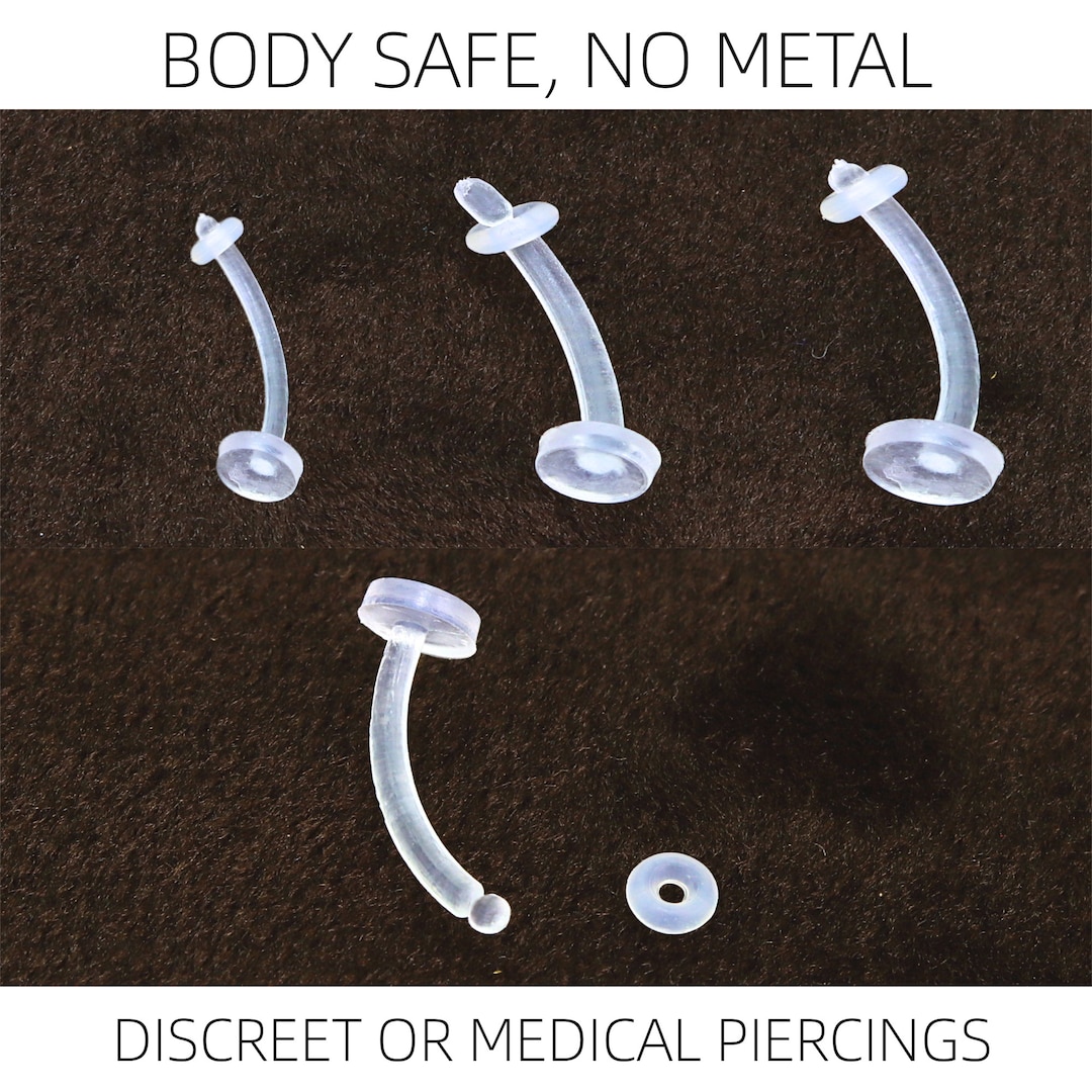 Clear Retainer, Curve Bioflex Retainer, Eyebrow Piercing, Tongue Bars ...