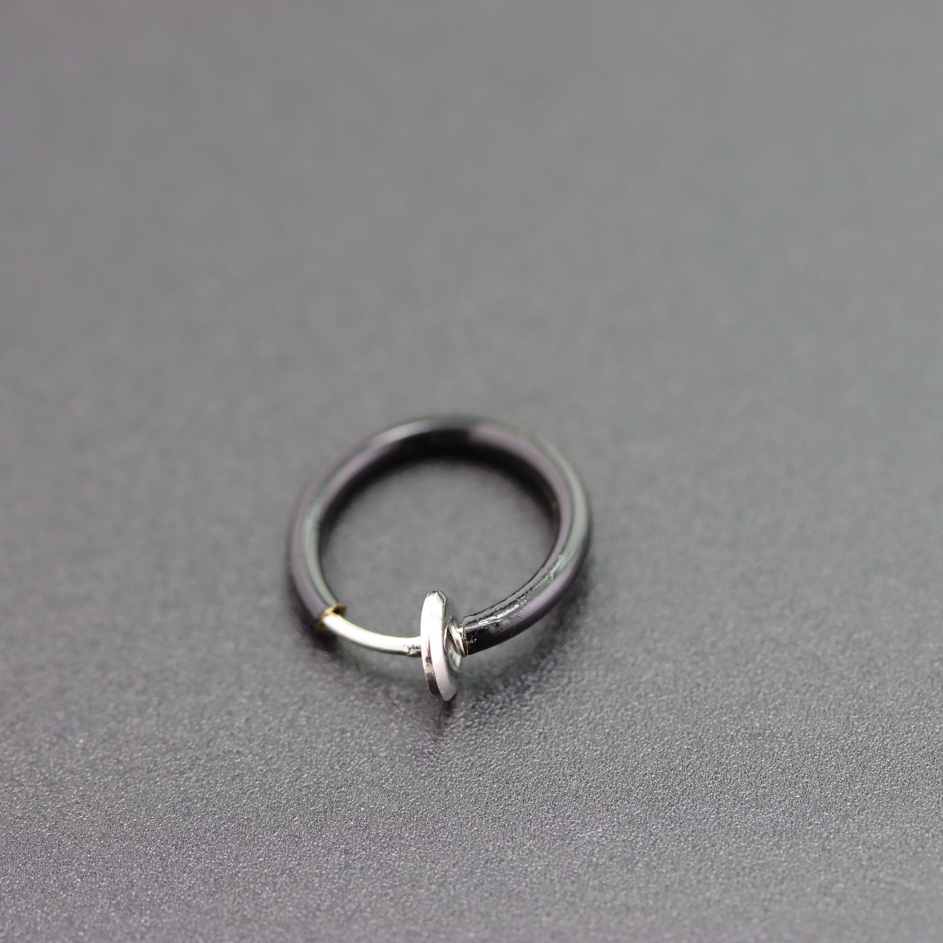 Fake Spring Clip on Nose Ring Septum Ring Lip Ring Fake Earring ...