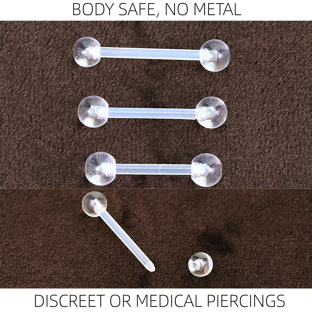 Clear Retainer, Bioflex Retainer, Tongue Bar, Nipple Piercing, Tongue ...