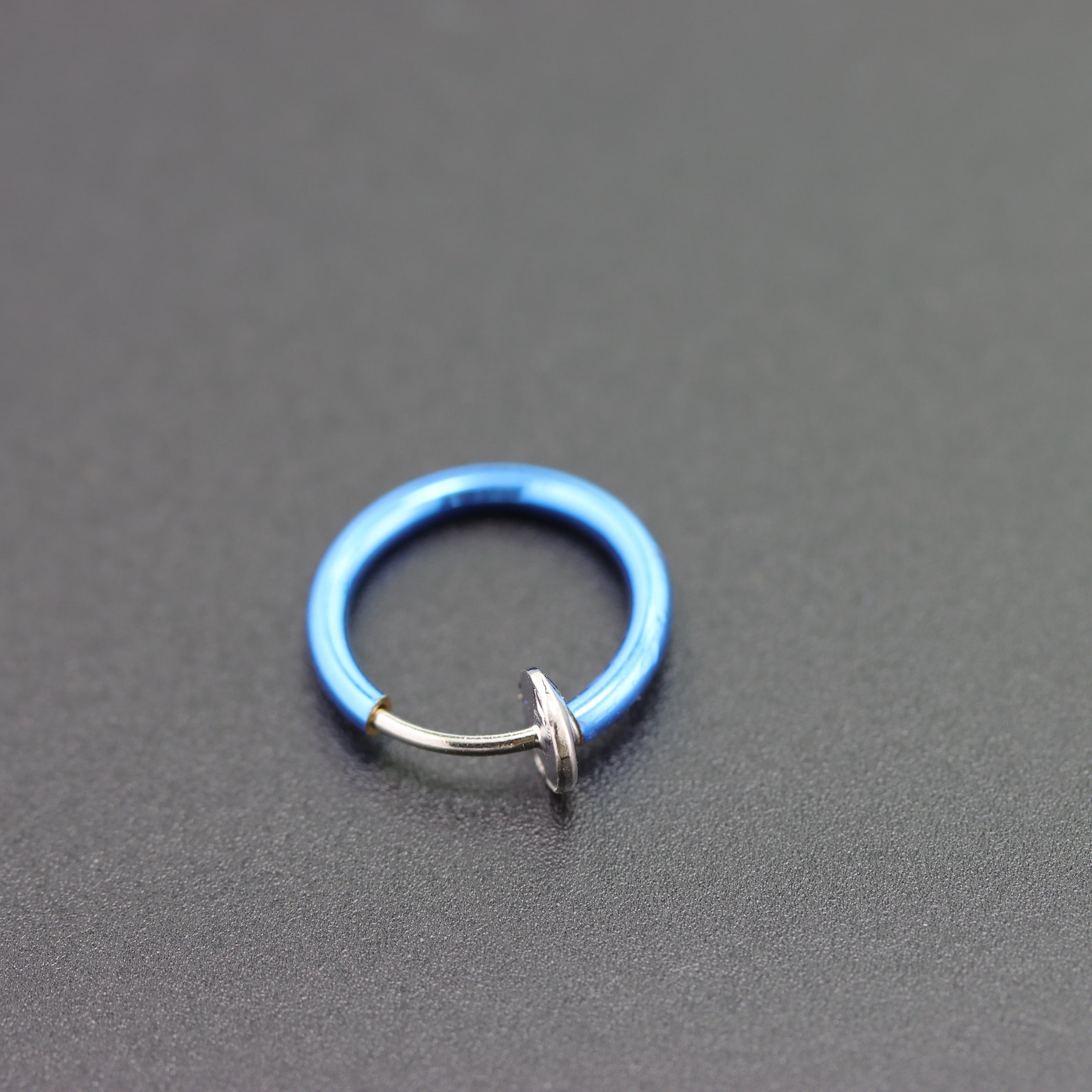 Fake Spring Clip on Nose Ring Septum Ring Lip Ring Fake Earring ...