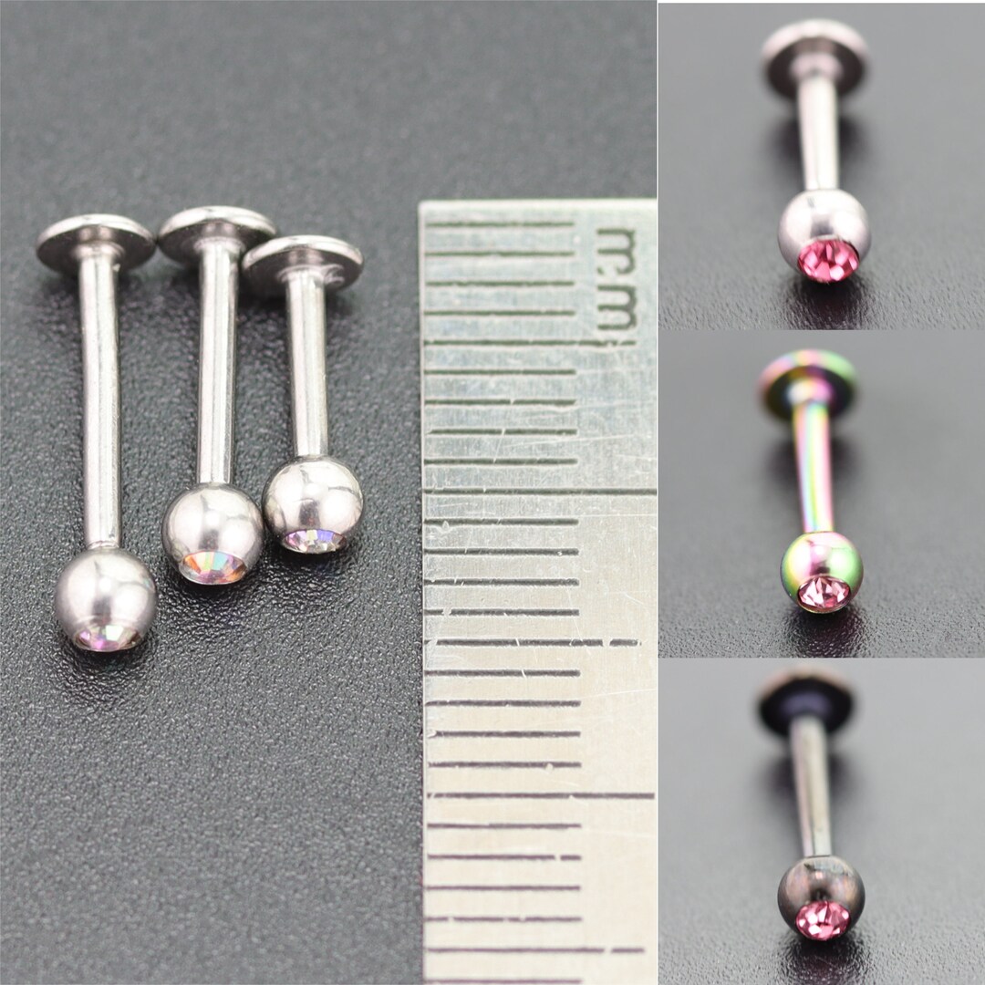 Light Pink, Helix Piercing, Cartilage Earring, Helix Earring, Cartilage ...