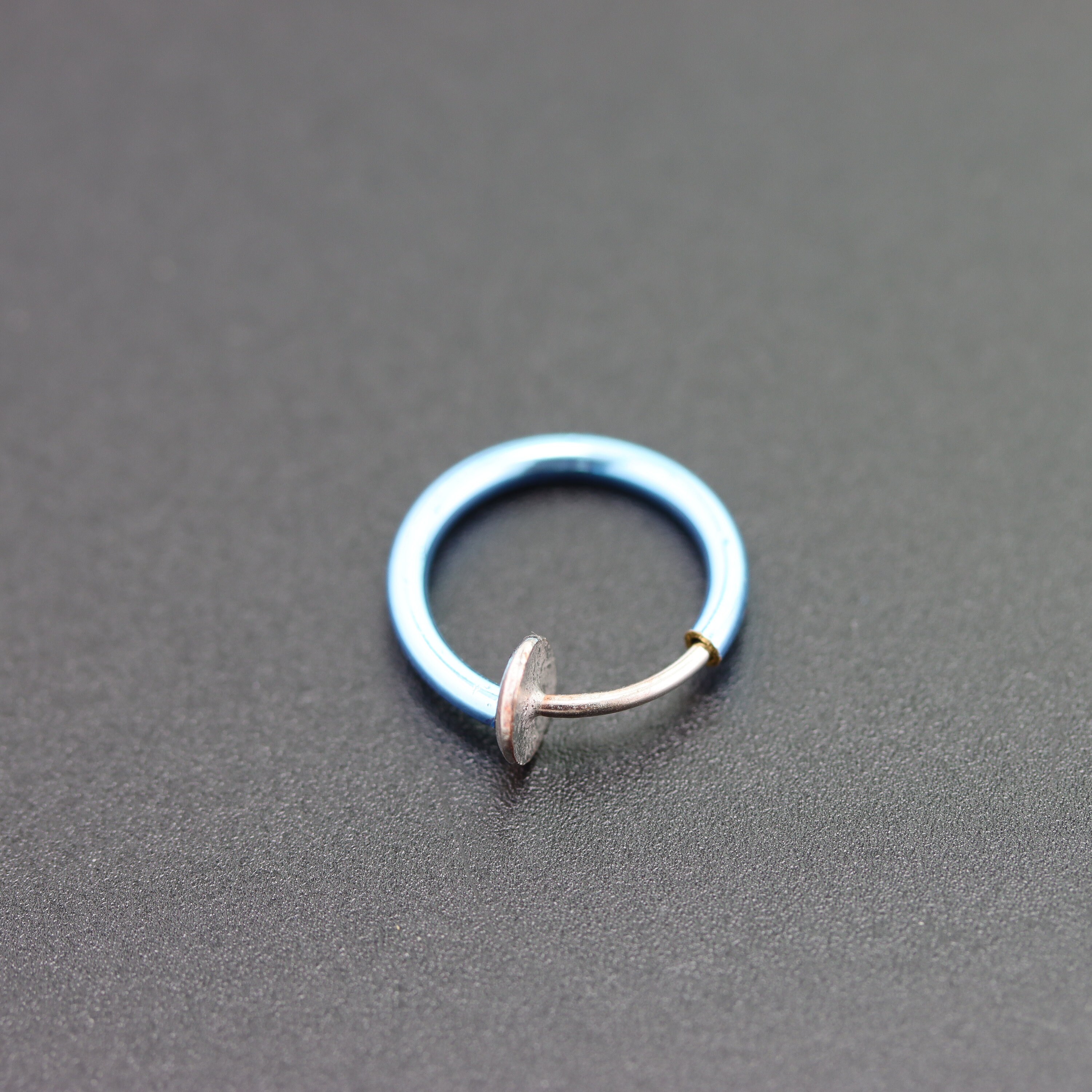 Fake Spring Clip on Nose Ring Septum Ring Lip Ring Fake Earring ...