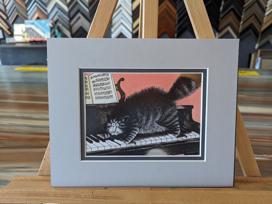 Kliban Cat Pianist - Etsy