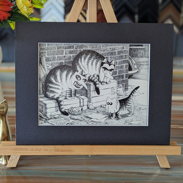 Kliban Cat Print - Etsy