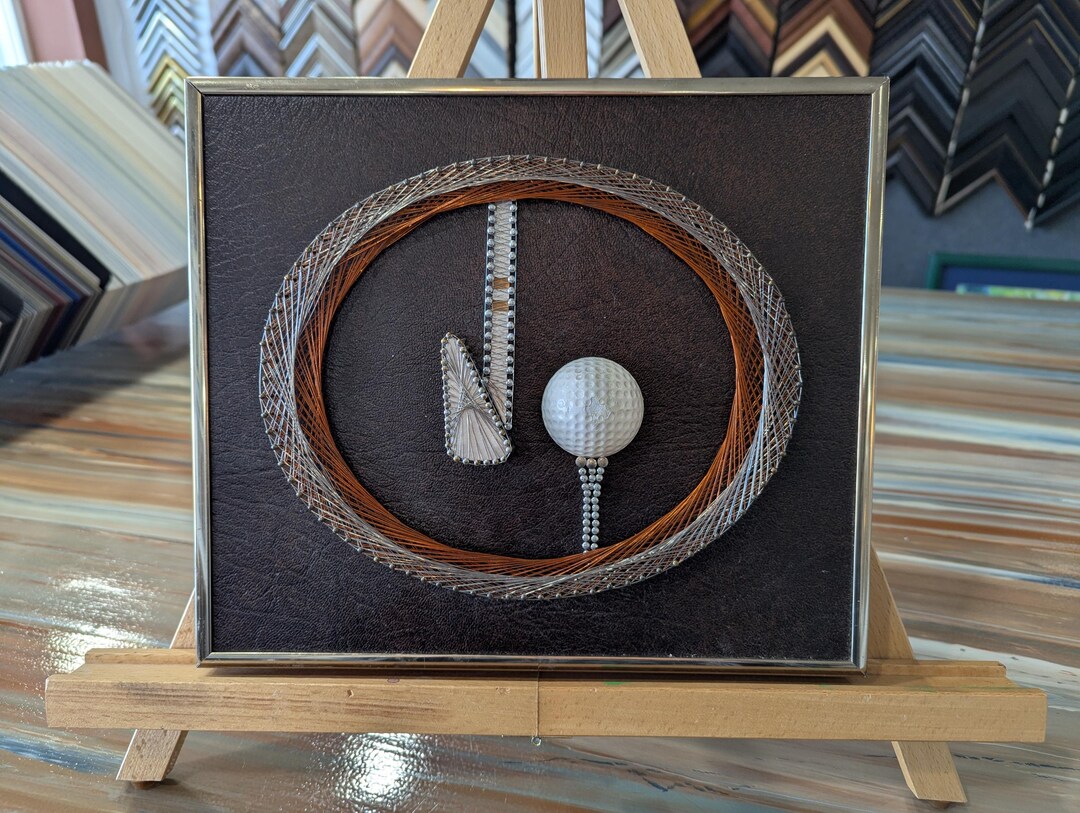 Vintage String Art- Wire- Golf - Etsy