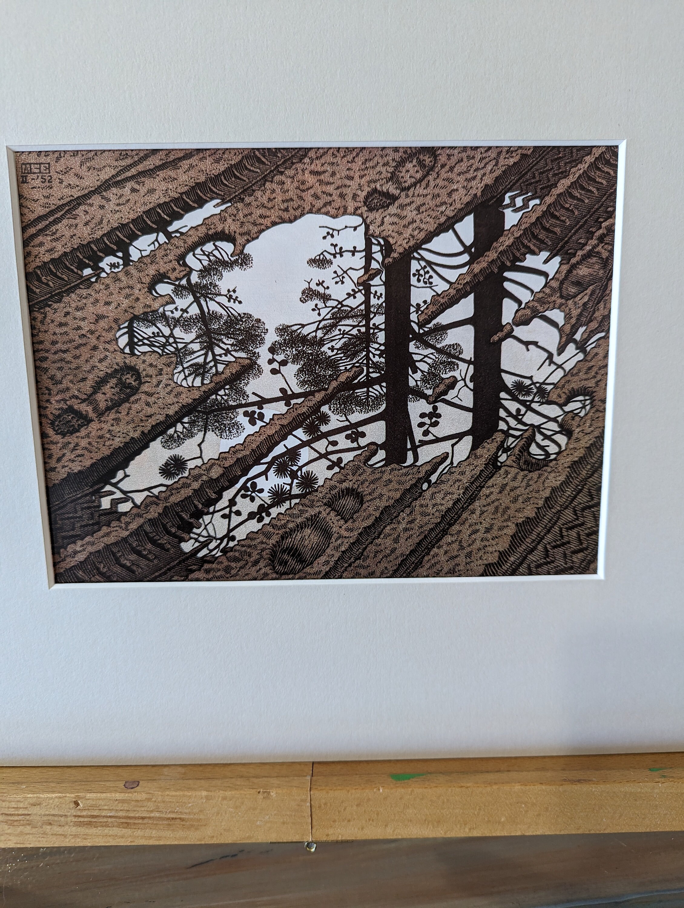 MC Escher Puddle - Etsy