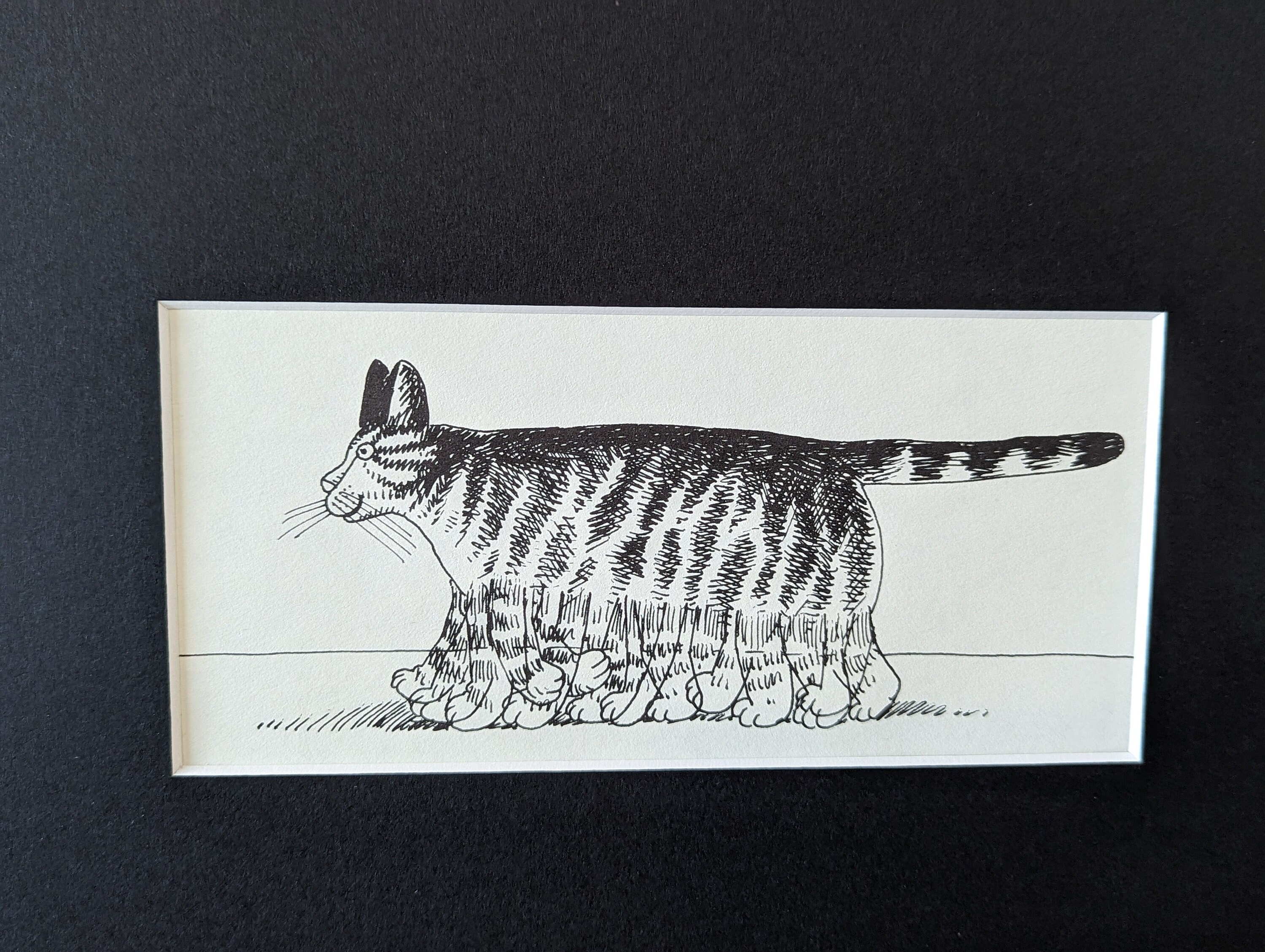 Kliban Cat From Cat Book/ Cat Legs - Etsy