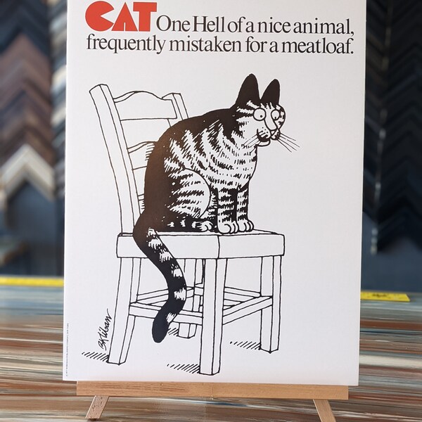 Kliban Cat Print - Etsy