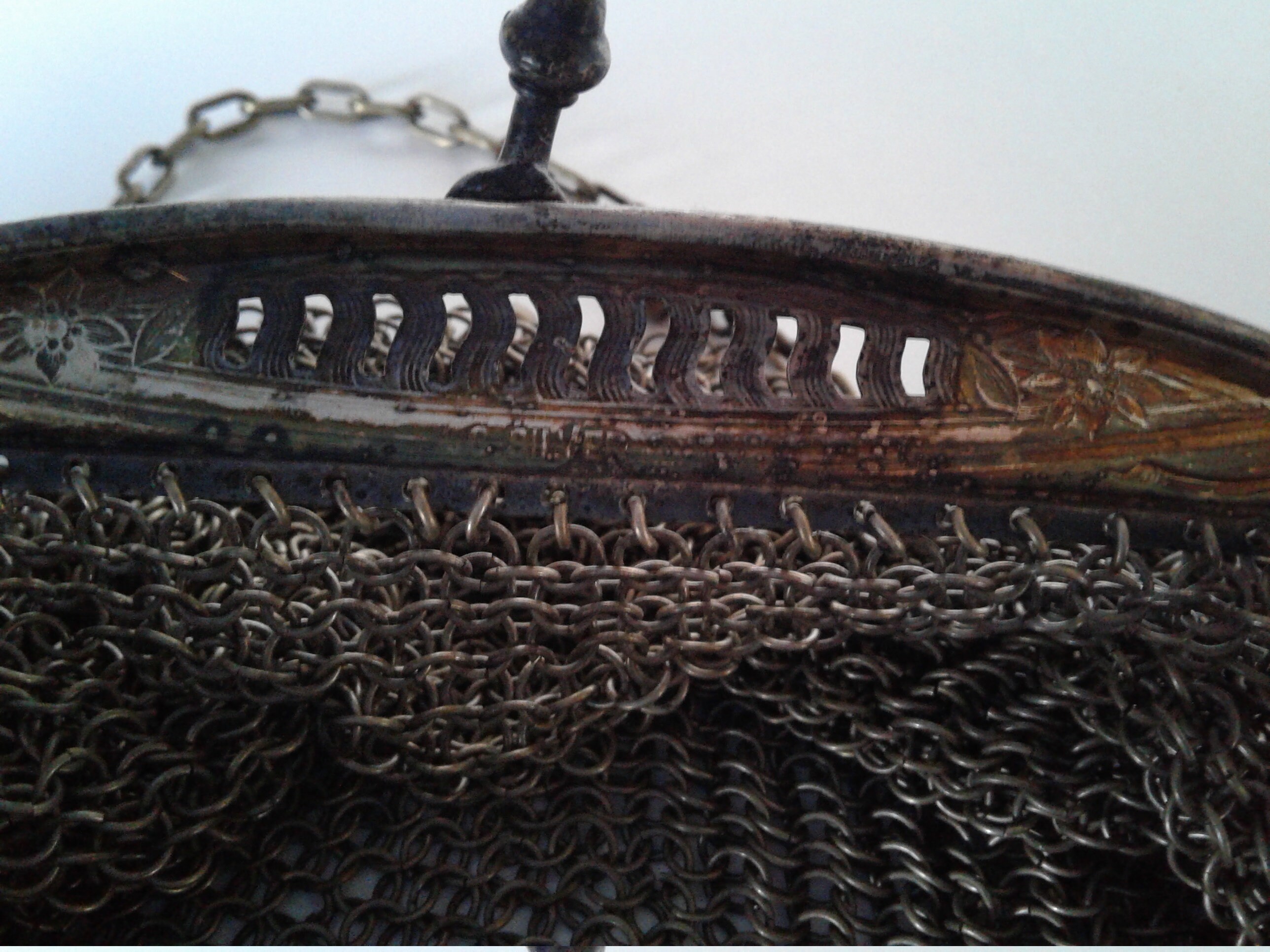 Vintage Chainmail Mesh Purse - Etsy