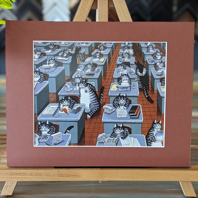 Kliban Cat Print - Etsy