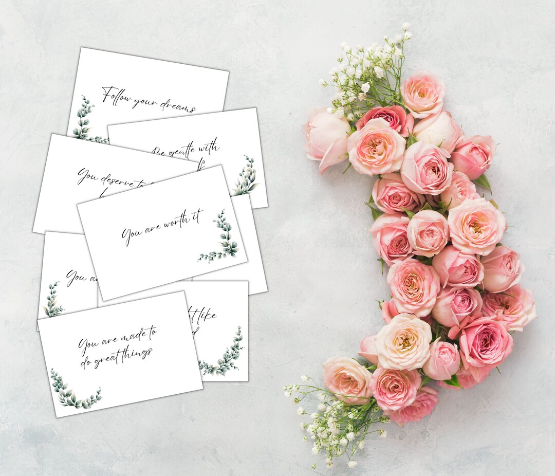 Printable Positive Inspirational Quotes Positive Affirmations - Etsy