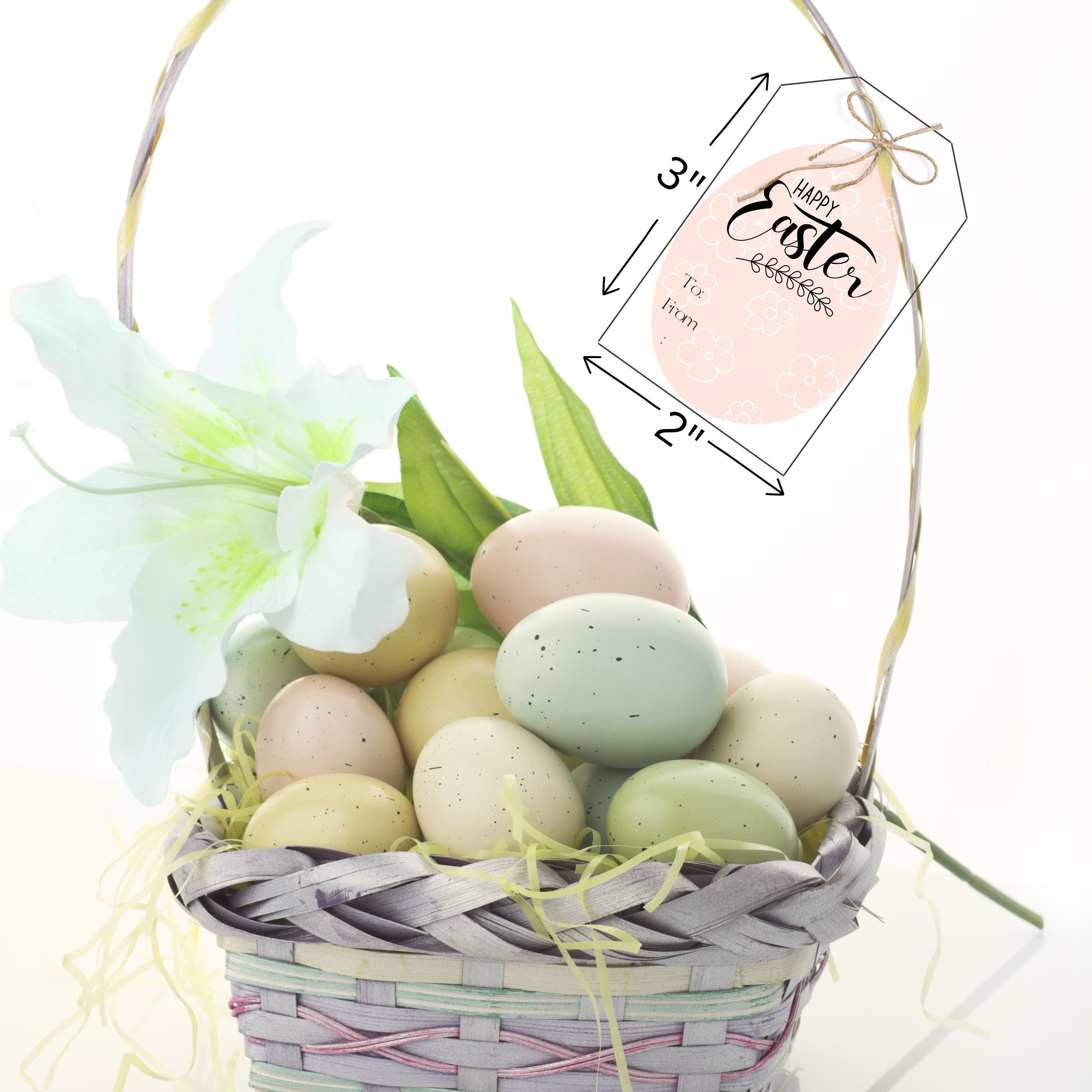 Easter Gift Tags Printable - Etsy