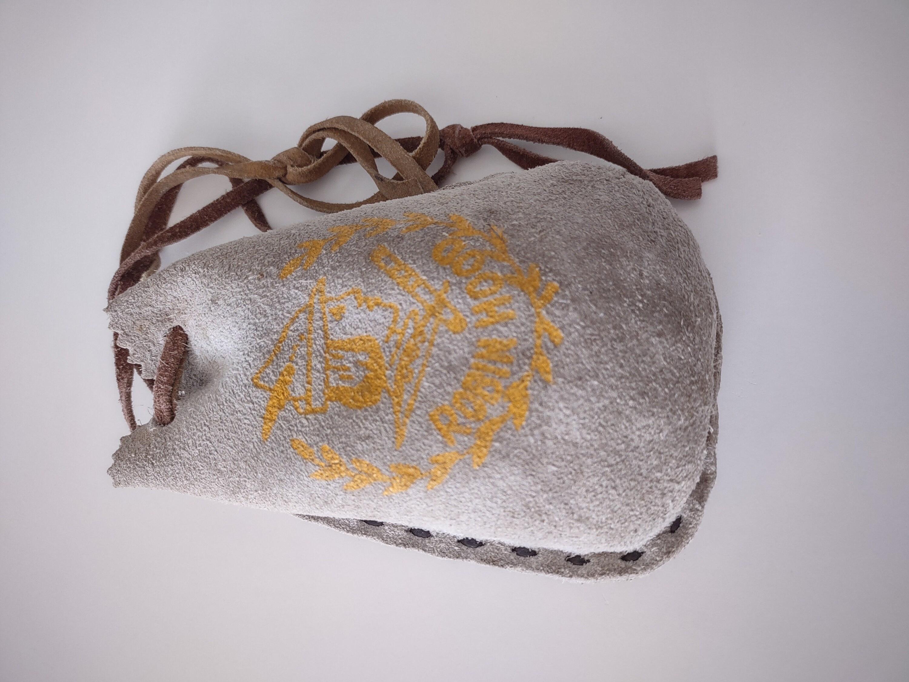 Vintage Robin Hood Grey Suede Pouch Bag 1960s - Etsy