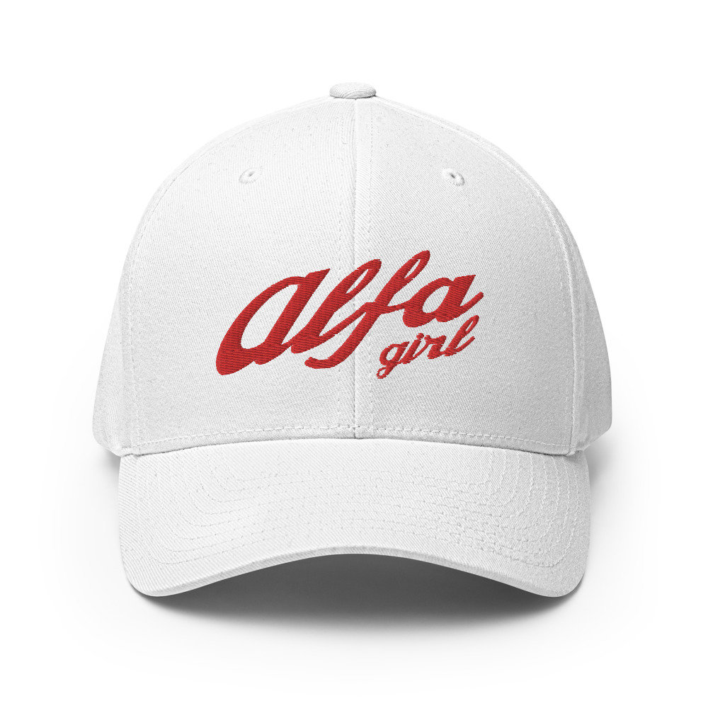 Alfa Girl Cap - Alfa Romeo Enthusiast Black Twill Hat - Etsy