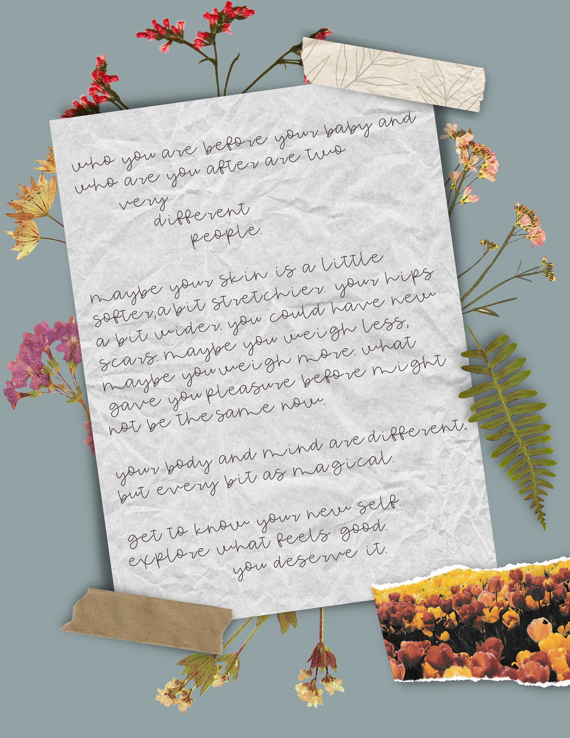 Postpartum Sexuality Handout | Printable Info Packet | Birthworker ...