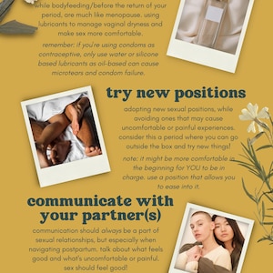 Postpartum Sexuality Handout | Printable Info Packet | Birthworker ...