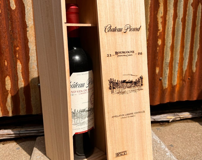 Chateau Picard Wine Box Inspired by Star Trek Picard - Etsy