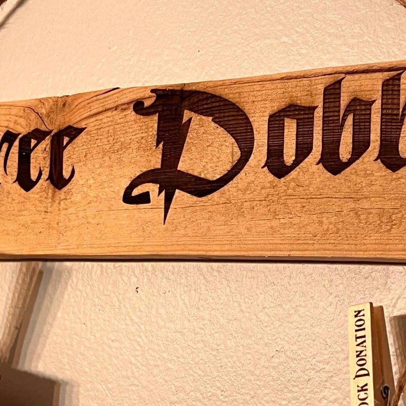 Free Dobby Sign - Etsy