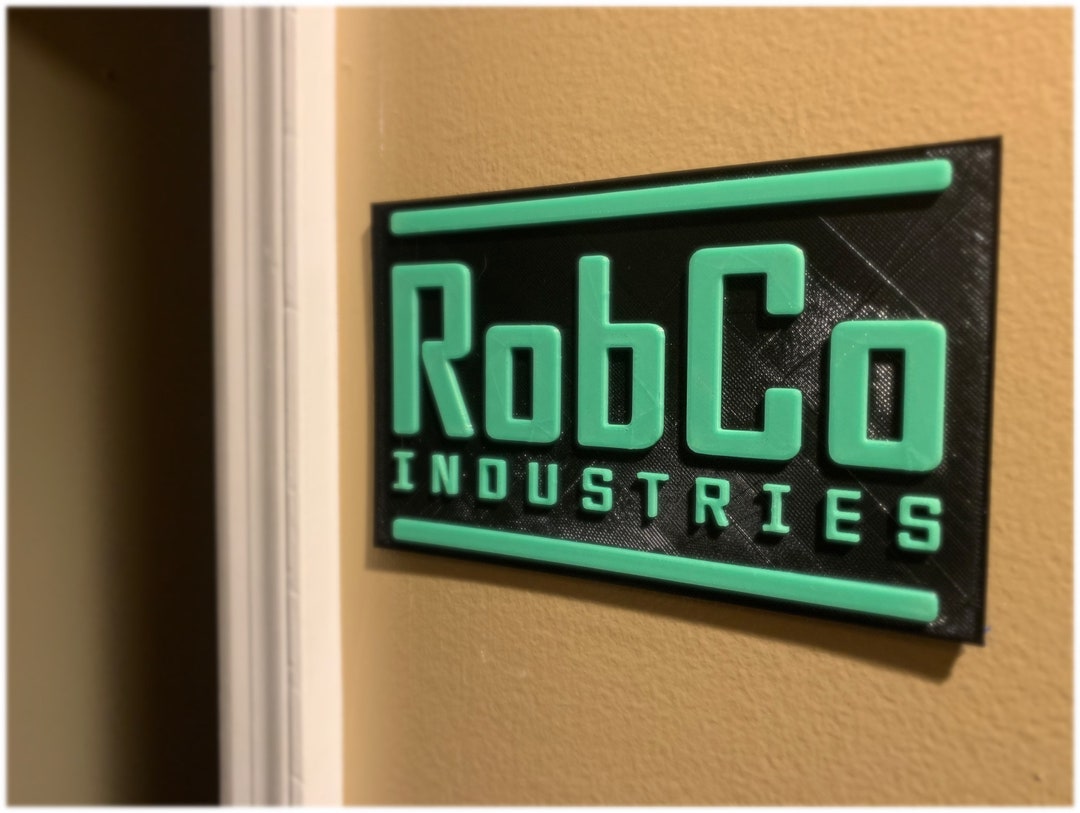 Robco Industries Plaque - Etsy