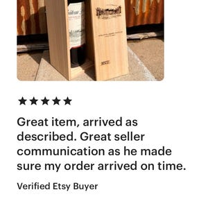 Chateau Picard Wine Box Inspired by Star Trek Picard | Housewarming ...