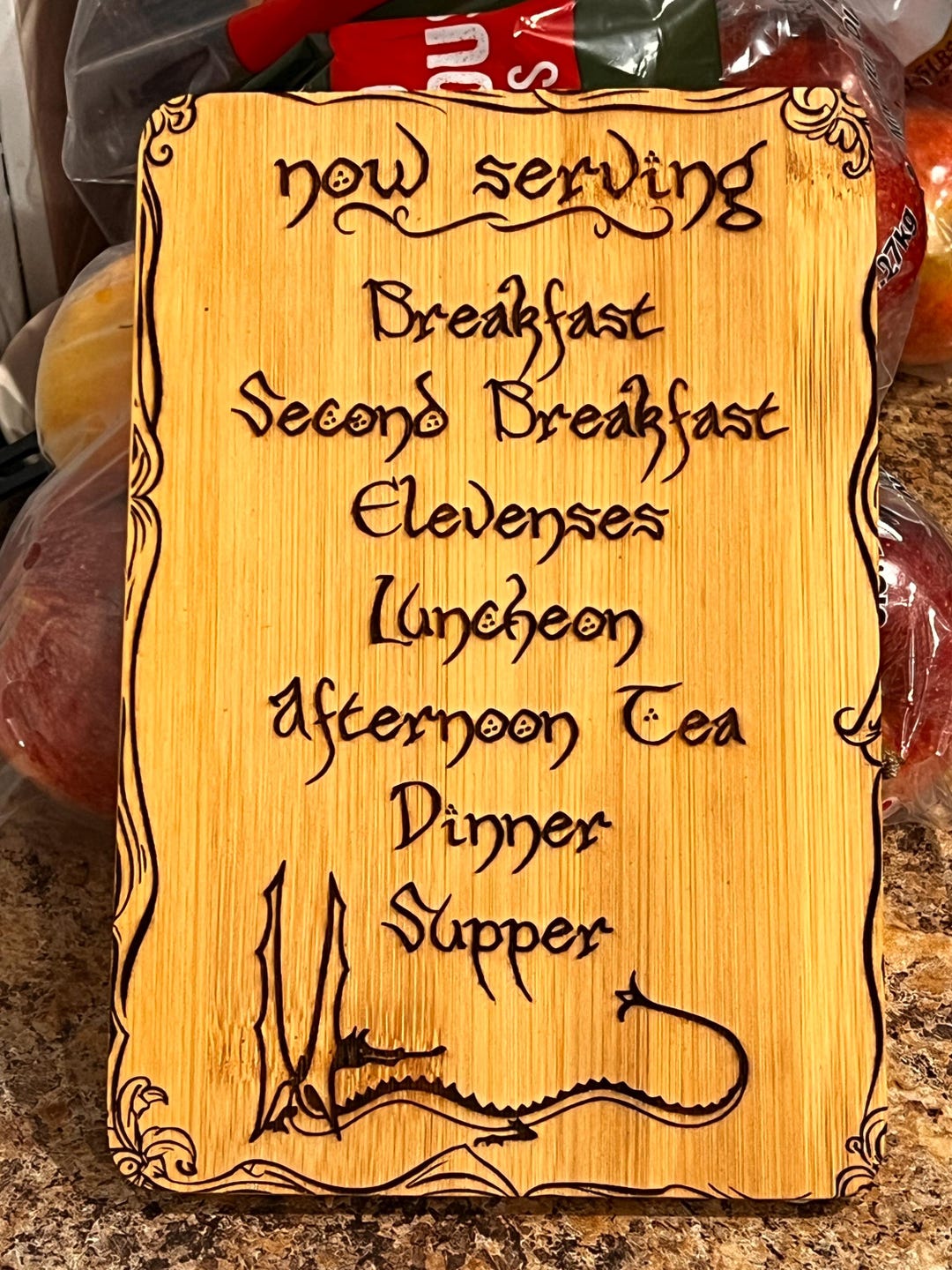 Hobbit Quote LOTR Sign Plaque | Housewarming Gift, Wedding Gift ...